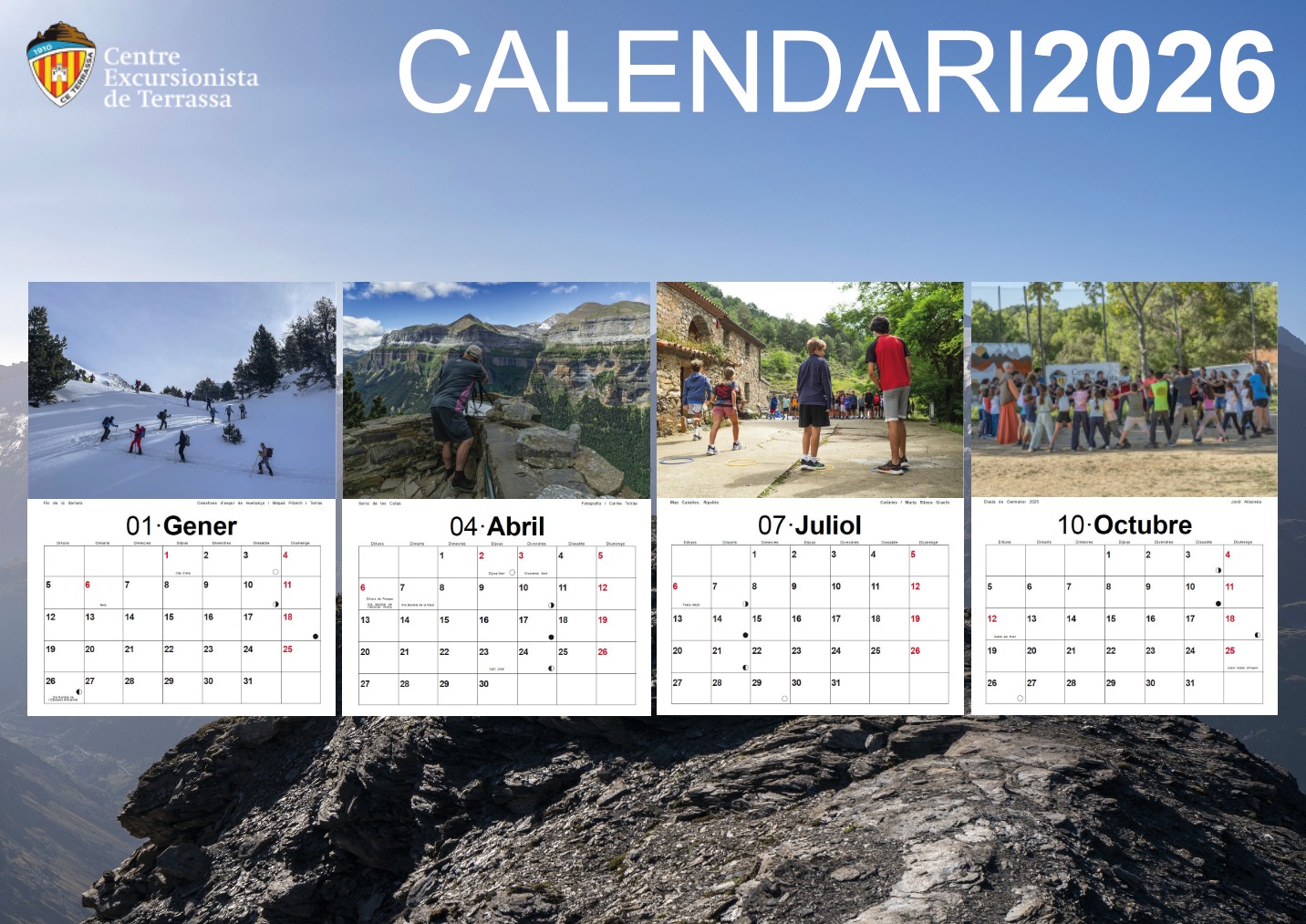 Ja tenim aquí el Calendari 2026